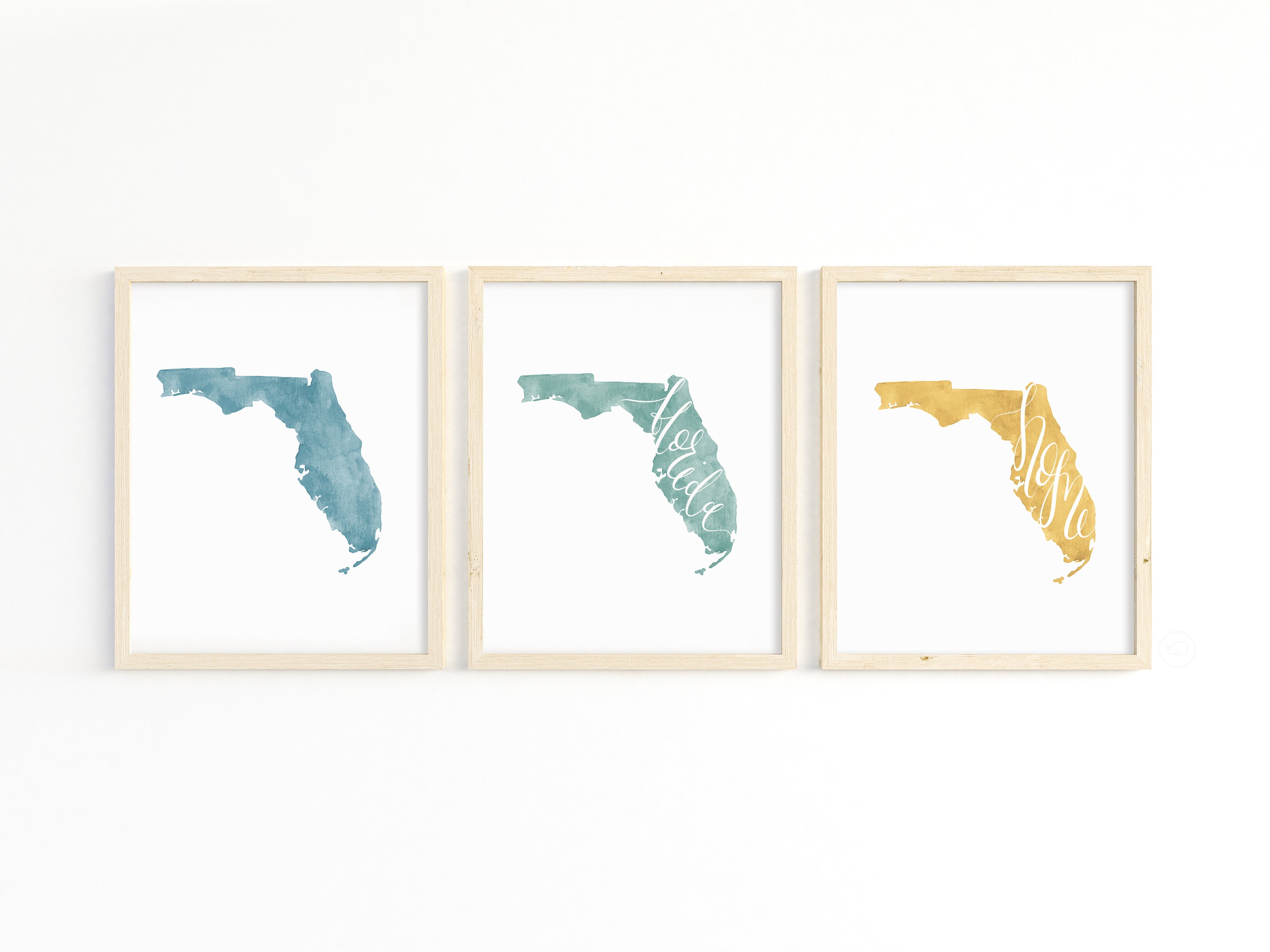 Florida Hand Lettered Print. Florida Hand Lettering. State of | Etsy