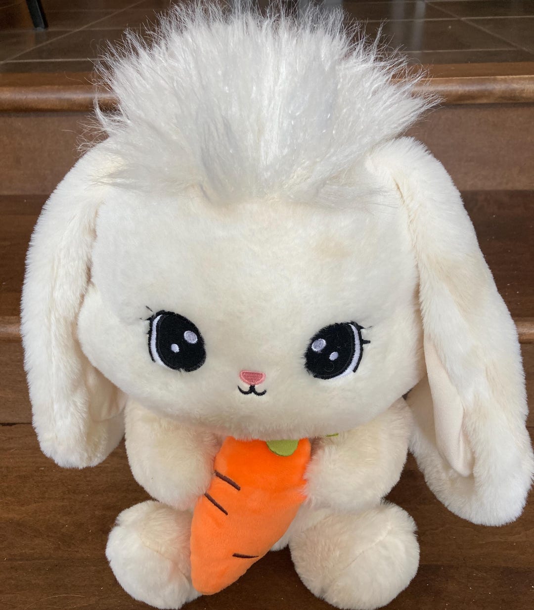 Comfort Rabbit Bunny W Carrot Memory Weighted Stuffed Animal Anxiety ...
