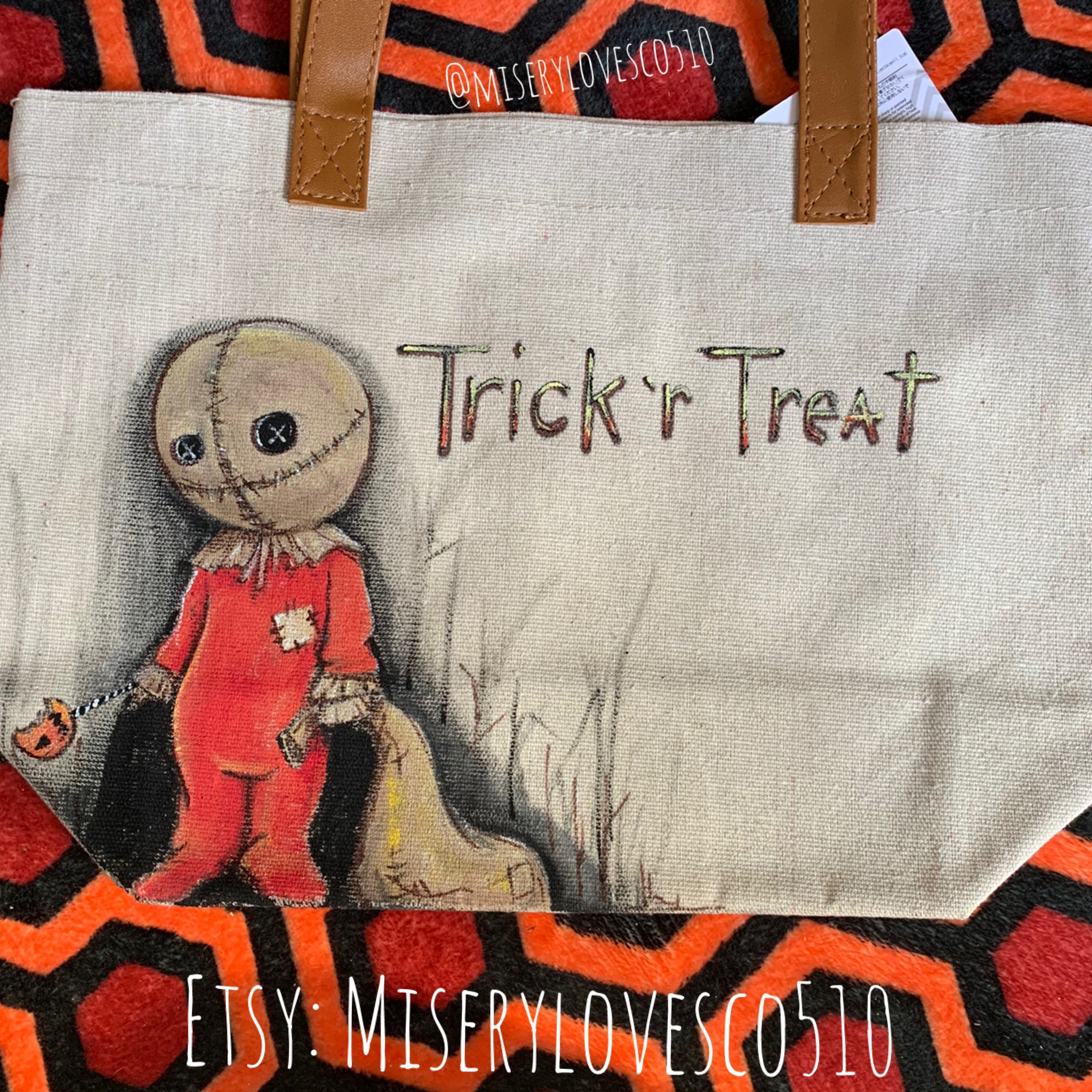 Custom Made to Order Horror Tote Bags | Etsy