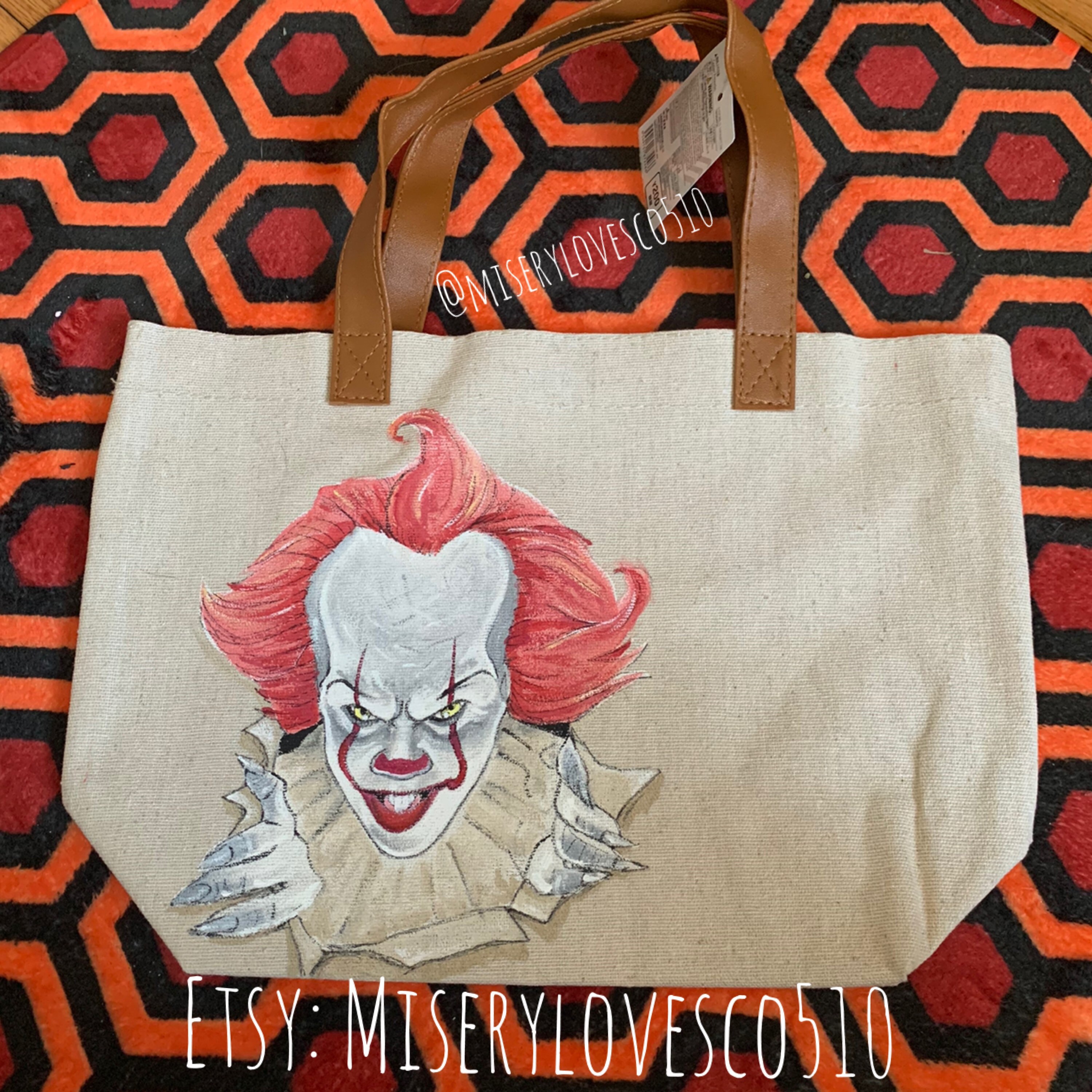 Custom Made to Order Horror Tote Bags - Etsy