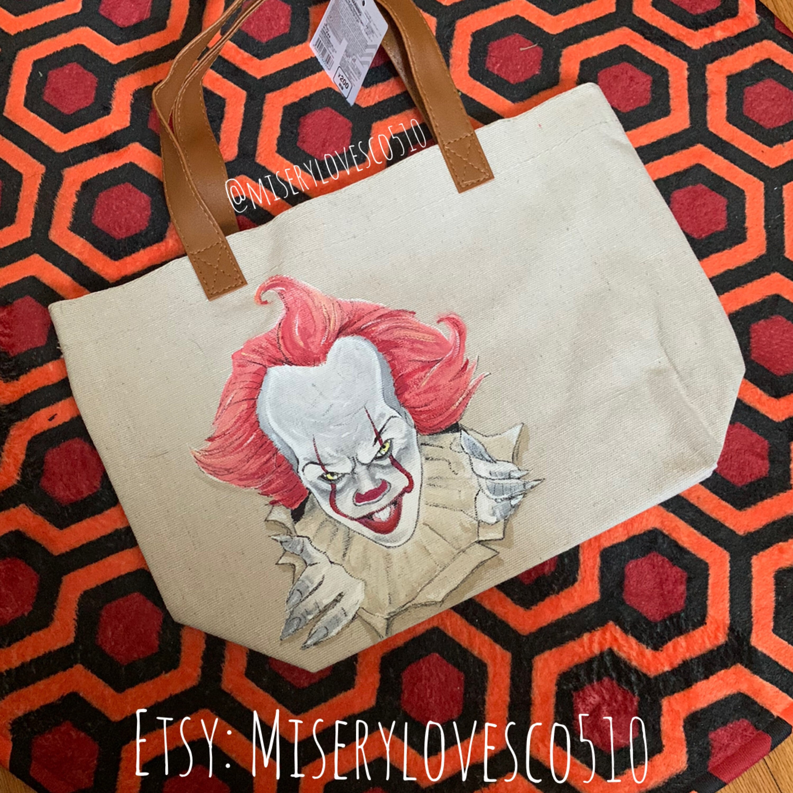 Custom Made to Order Horror Tote Bags | Etsy