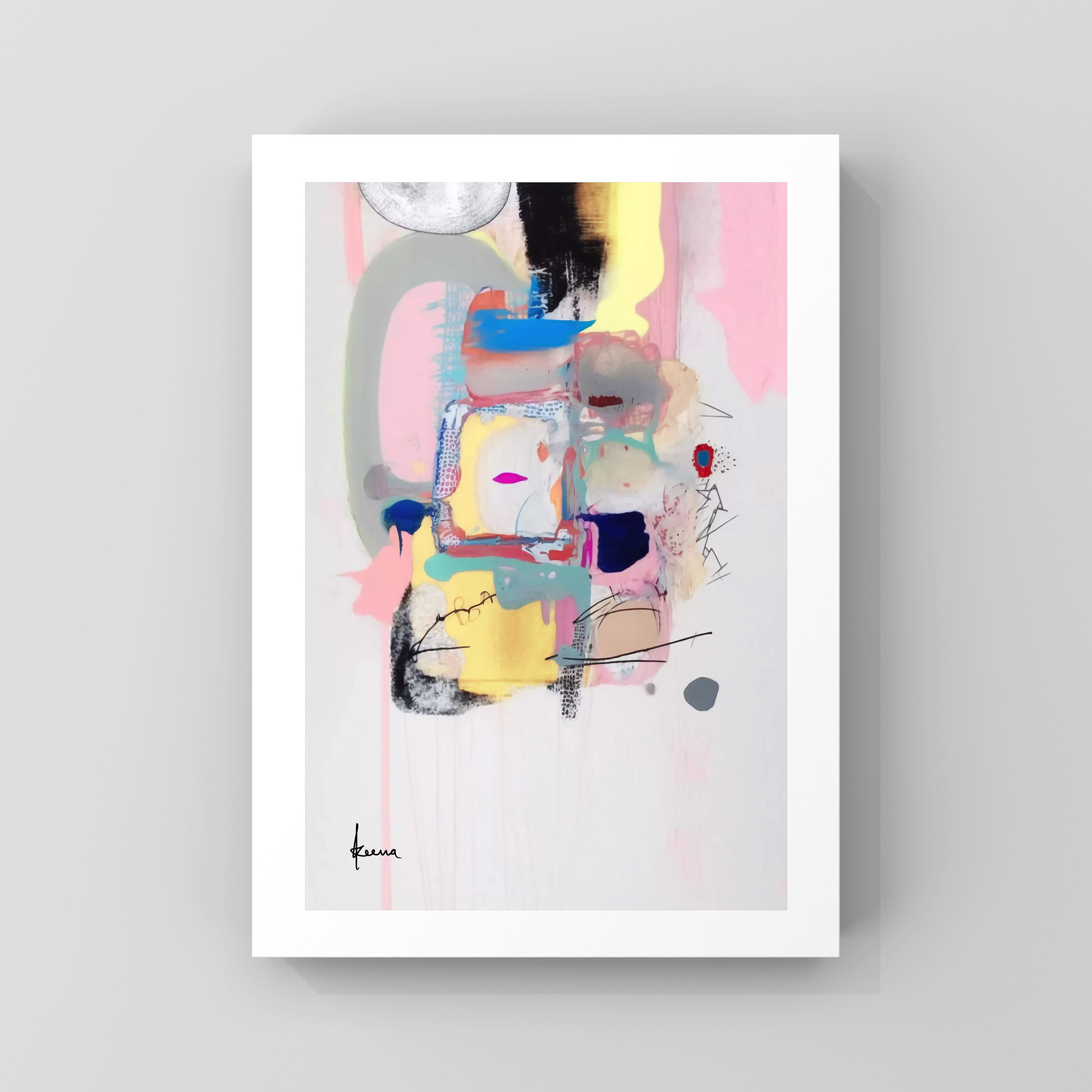 A5, A4, A3, Limited Edition Print From Original Digital Art, Mixed ...