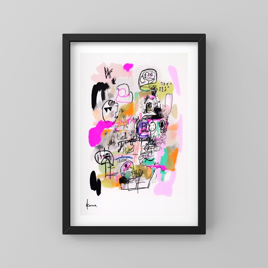 A5, A4, A3, Limited Edition Print From Original Digital Art, Mixed ...