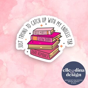 TBR Sticker Book Lover Sticker Endless to Be Read Sticker Bookish Gift ...