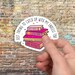 TBR Sticker Book Lover Sticker Endless to Be Read Sticker Bookish Gift ...