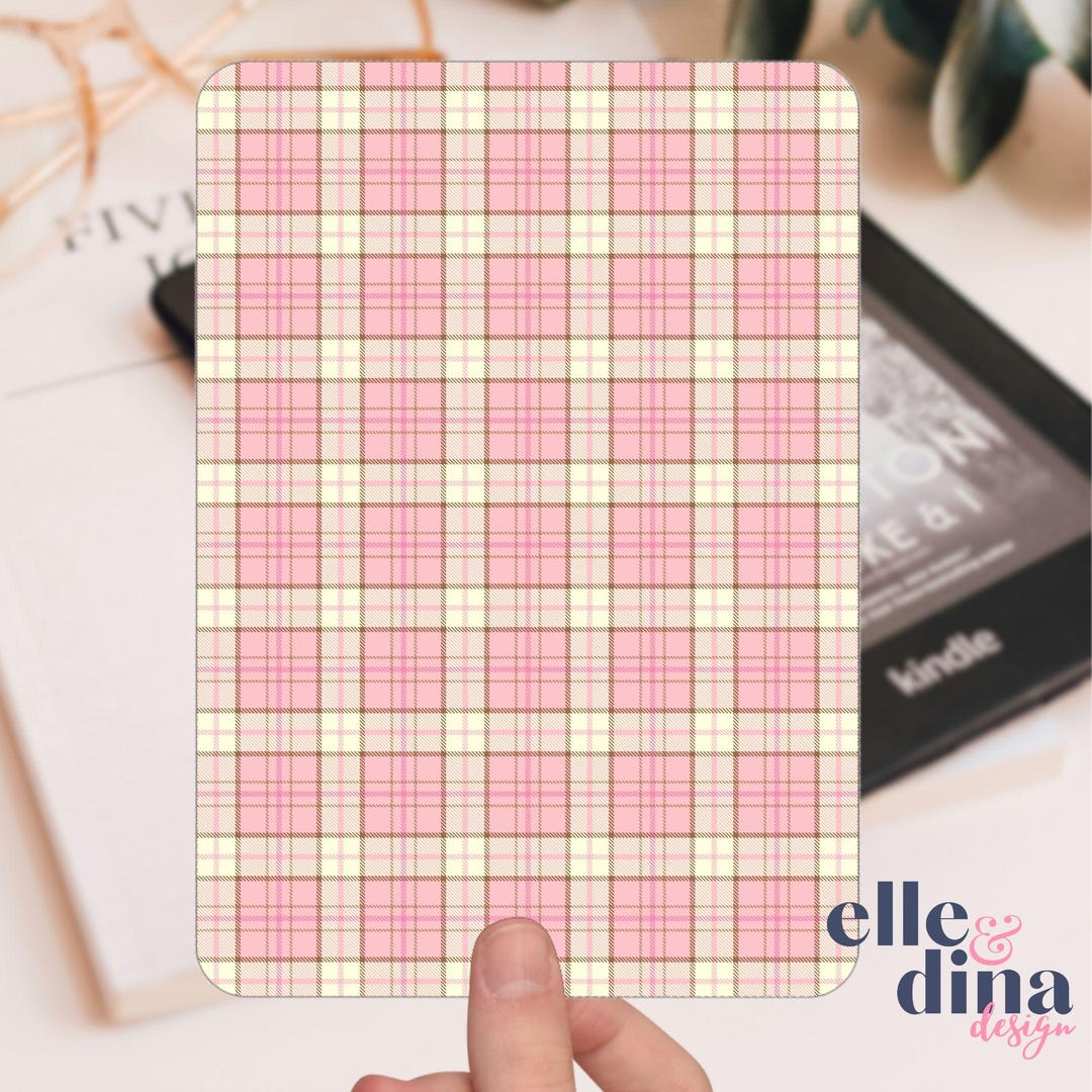 Kobo Case Insert Libra 2 Clara 2E Decor for Clear Case, Pink & Brown ...