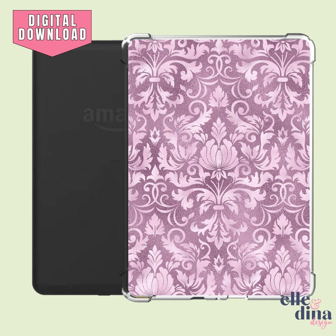 PRINTABLE Kindle Case Insert for Paperwhite Basic Oasis Ereader Clear ...