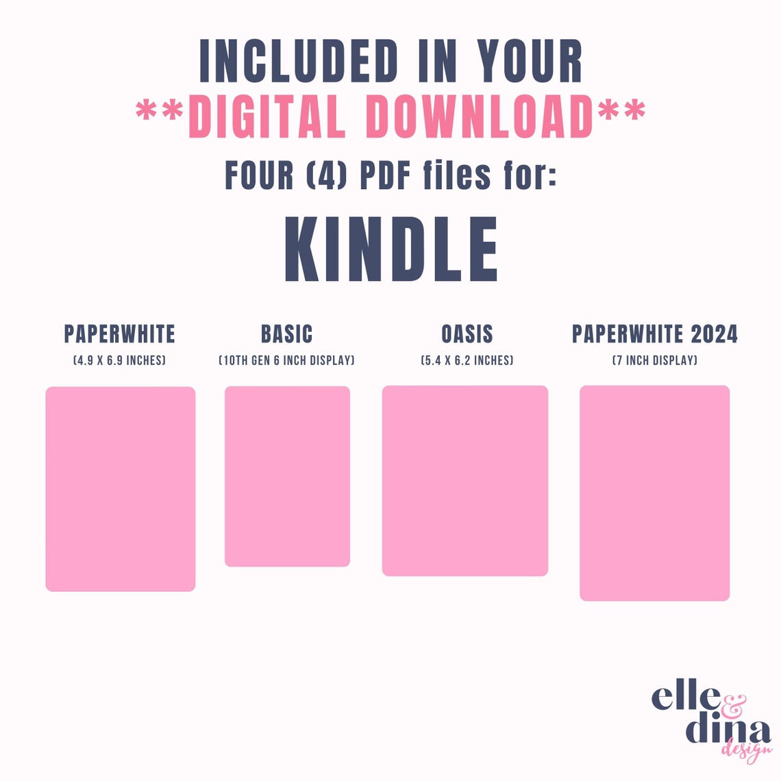 PRINTABLE Kindle Case Insert for Paperwhite 2024, Paperwhite, Basic ...