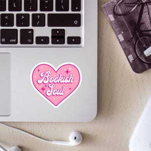 Bookish Soul Vinyl Sticker for Readers, Book Lover Gift, Kindle ...