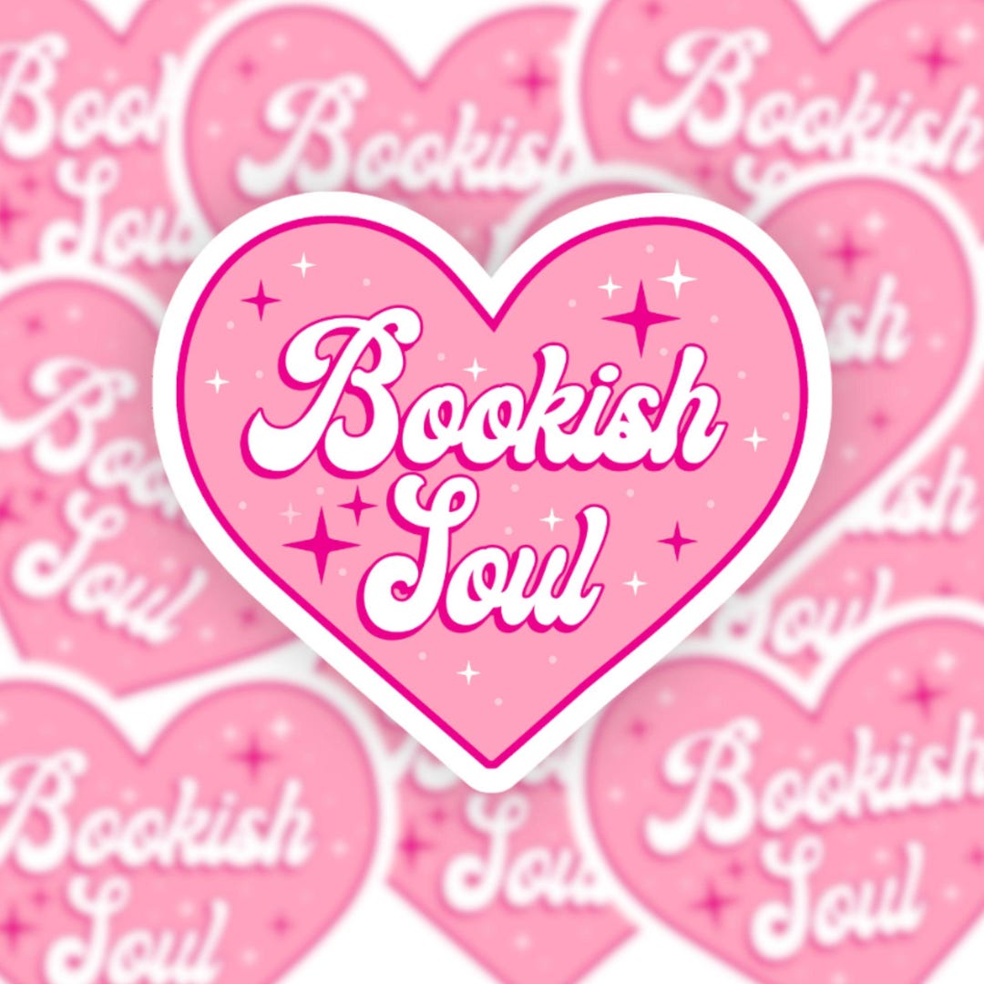 Bookish Soul Vinyl Sticker for Readers, Book Lover Gift, Kindle ...