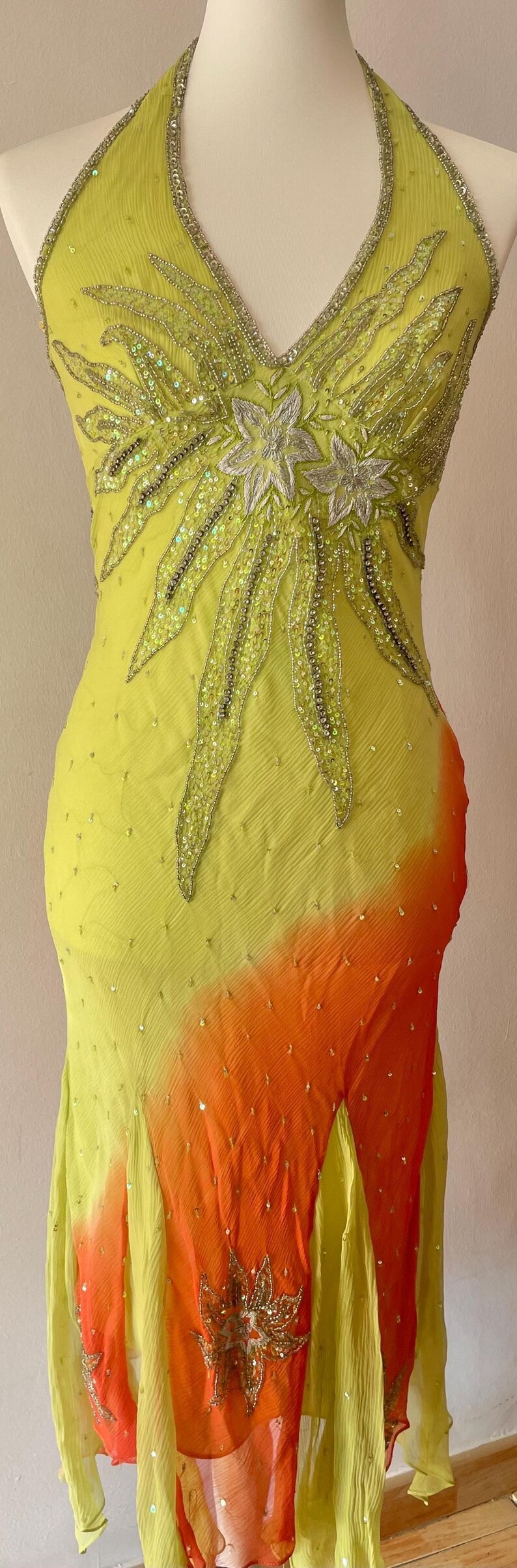 Silk Glitter Y2K Star, Prom Silk Vintage Attire, Retro Vibrant ...