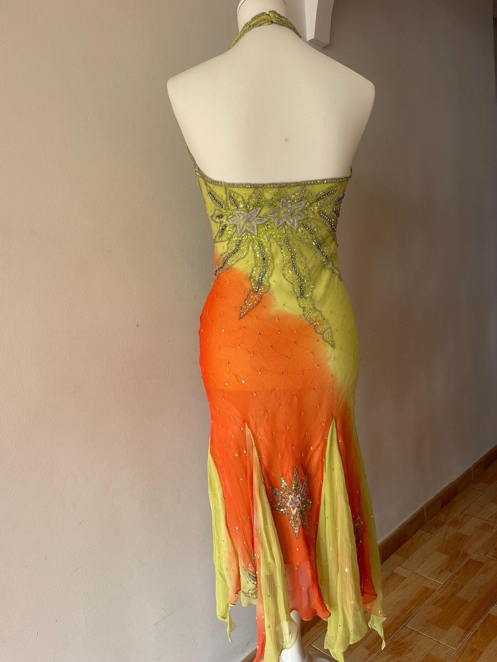 Silk Glitter Y2K Star, Prom Silk Vintage Attire, Retro Vibrant ...