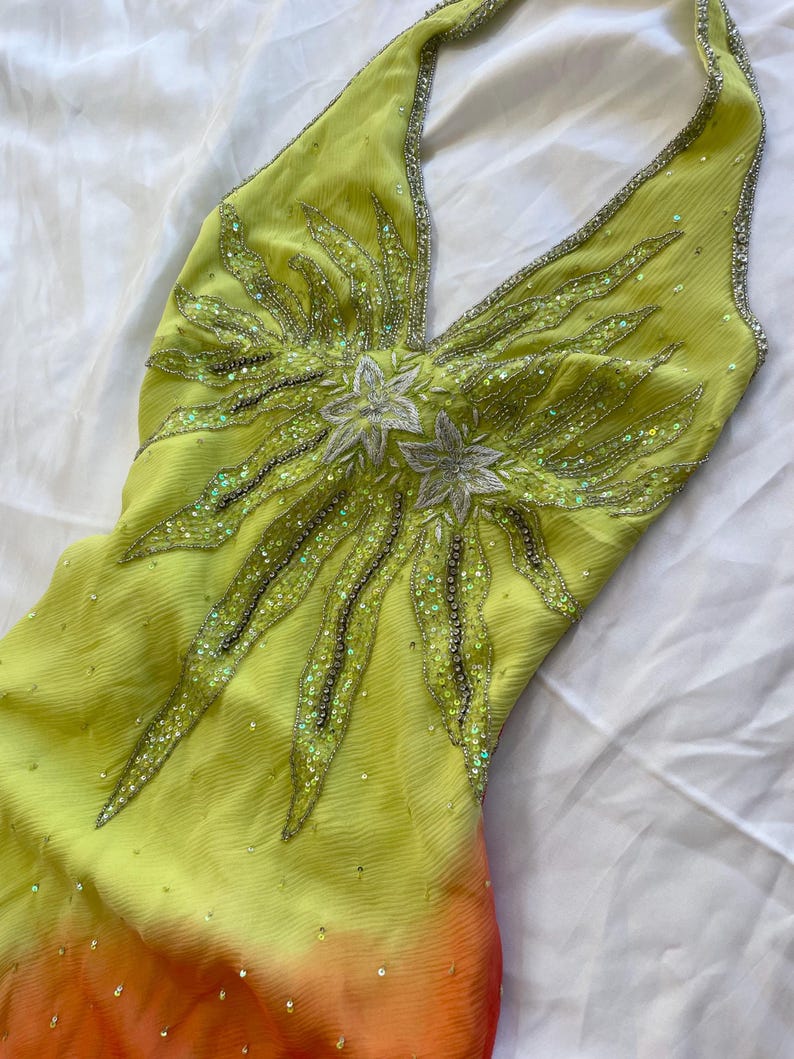 Silk Glitter Y2K Star, Prom Silk Vintage Attire, Retro Vibrant ...