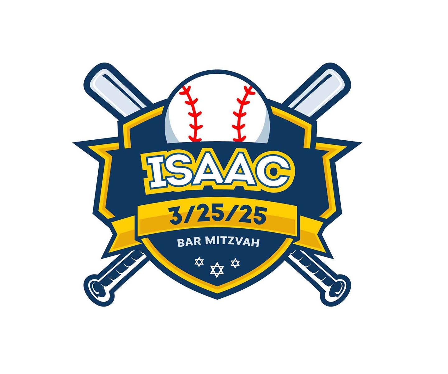 Bar Mitzvah Baseball Logo Custom Made Name Logo Digital Download Personalized Bat Mitzvah Sports ...