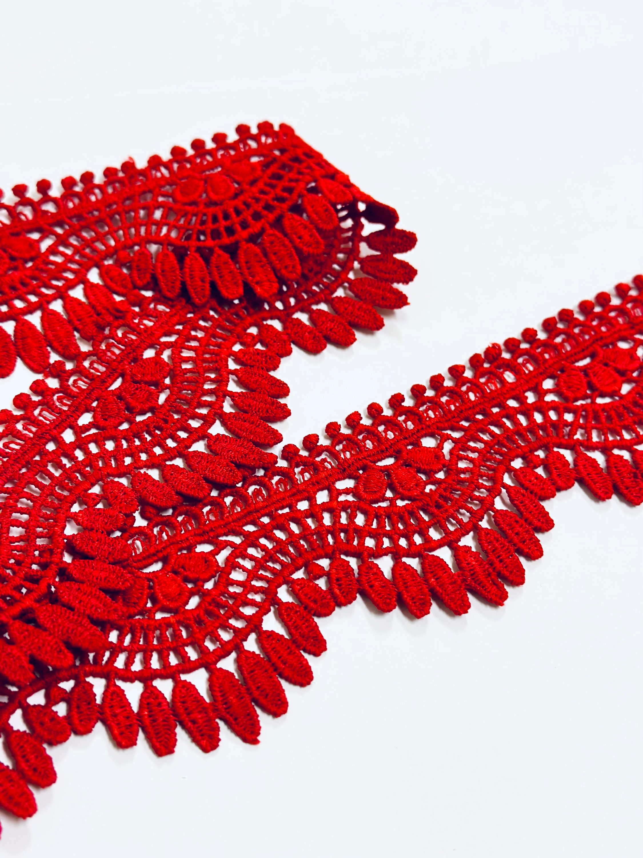Red Lace Ribbon Png