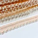 1 Yard Black Crystal Glass Beaded Lace Trim Sew-on Saree Tassel,chain ...