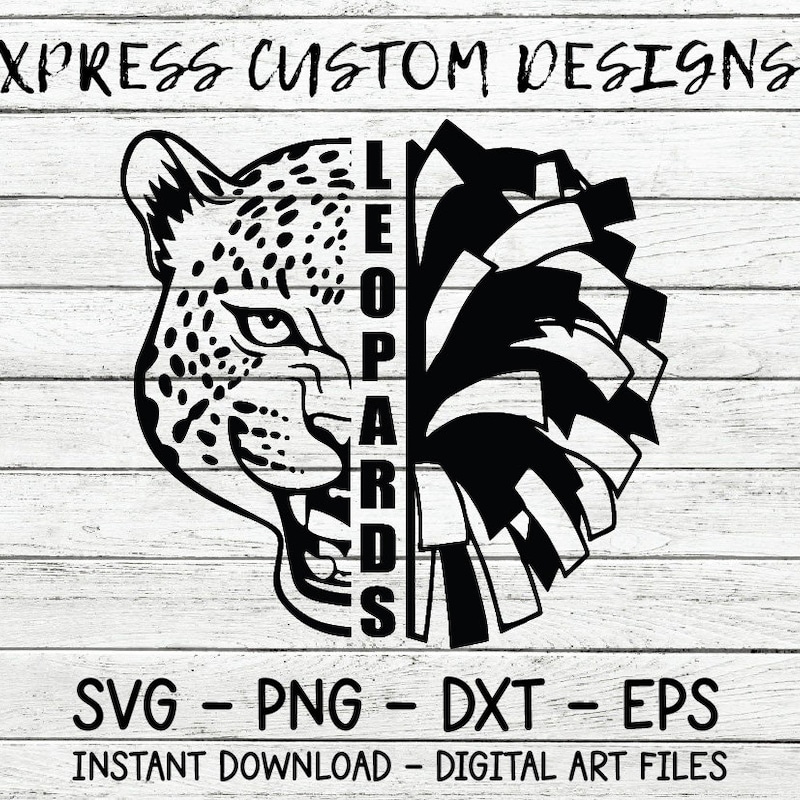 Leopard Svg - Etsy