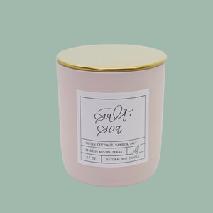 Salt Sea Candle - Etsy