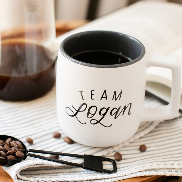 Hand Lettered Mug - Etsy