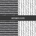 Hand Drawn Geometric Digital Paper: Abstract Brush Strokes (digital ...