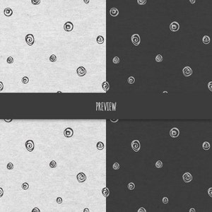 Gray Kraft Digital Paper, Hand Drawn Seamless Patterns, Kraft Paper ...