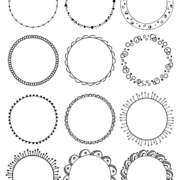 Boho Clip Art - Etsy