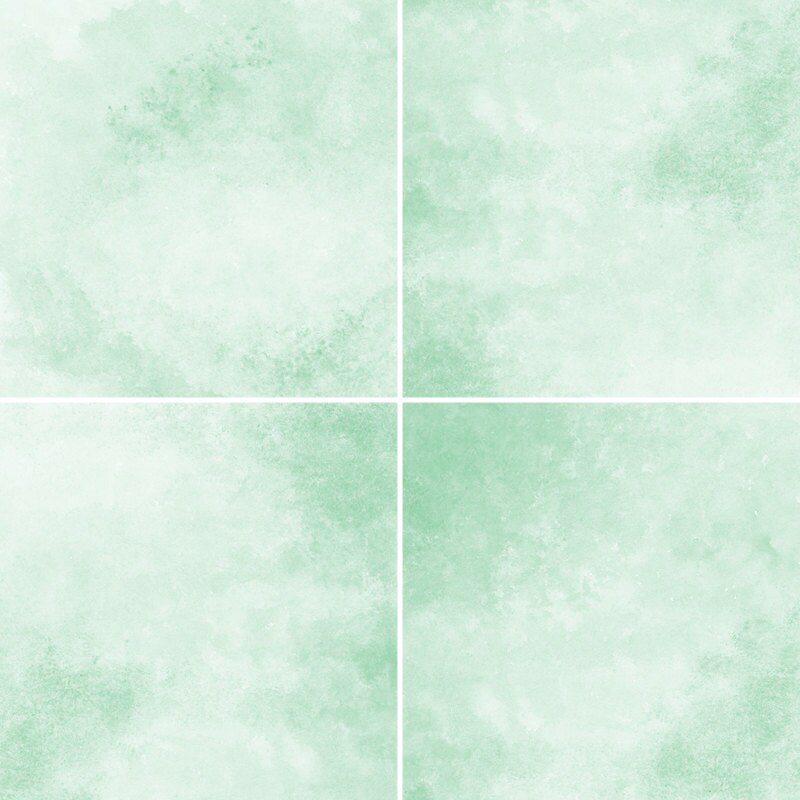 Mint Green Watercolor Texture Digital Paper Hand Painted Watercolor ...