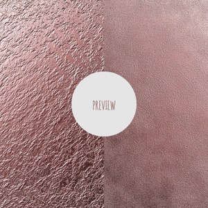 Rose Gold Foil Digital Paper, Metallic Rose Gold Digital Paper, Rose ...