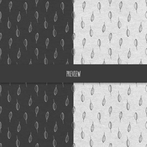 Gray Kraft Digital Paper, Hand Drawn Seamless Patterns, Kraft Paper ...