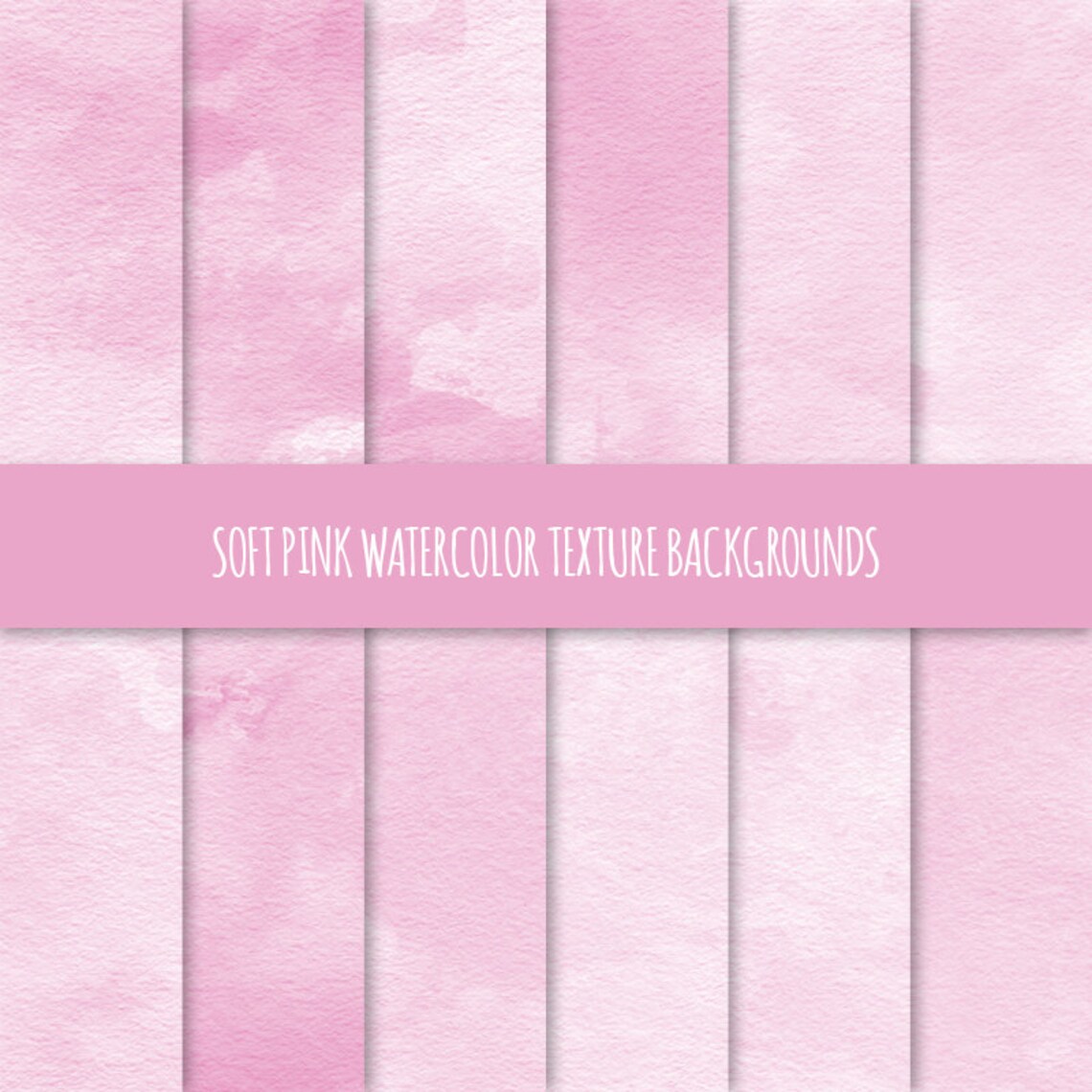 Pastel Pink Watercolor Texture Digital Paper Pink Painted Watercolor ...
