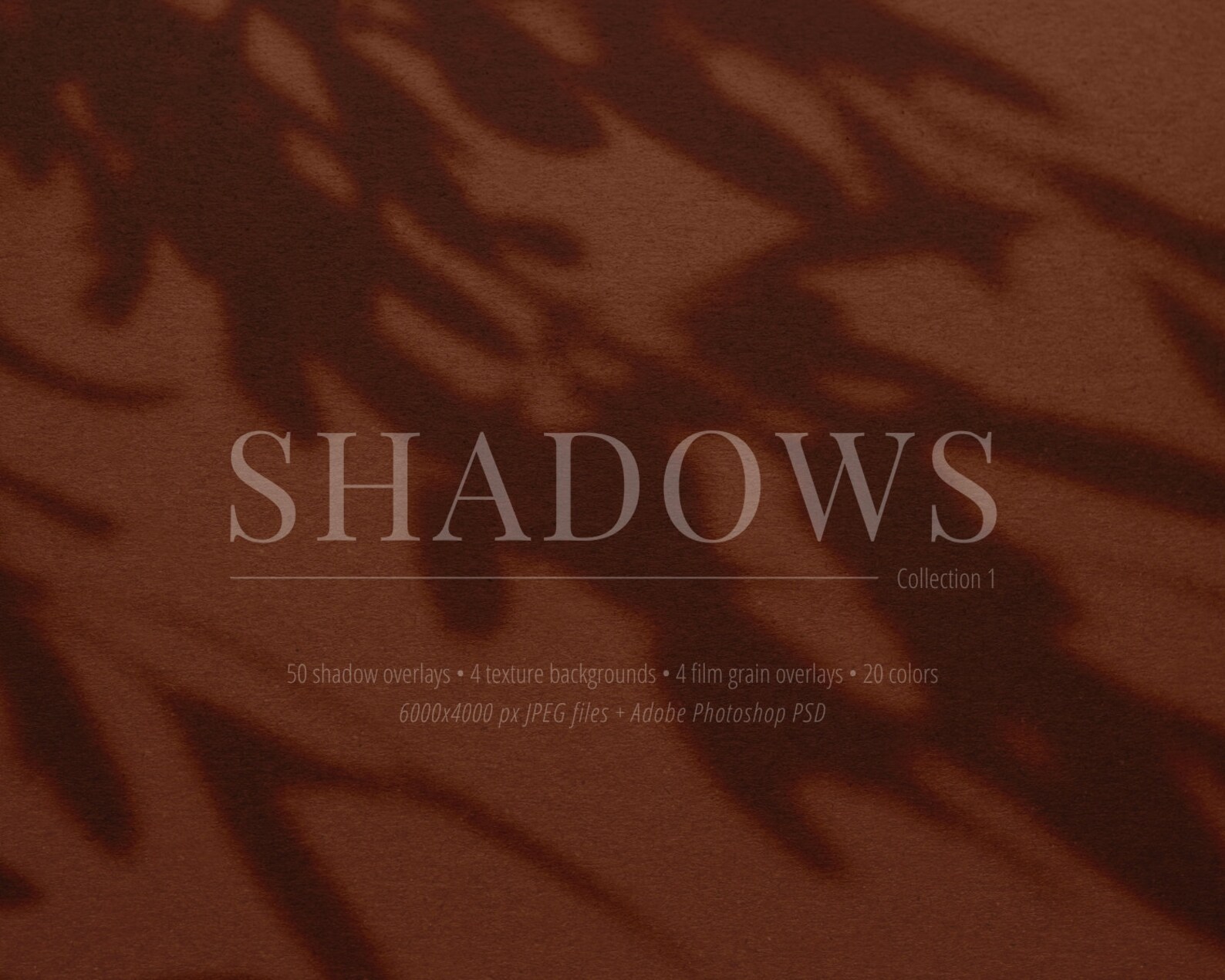 50 Shadow Overlays Vol. 01 Geometric and Organic Shadows: Windows ...