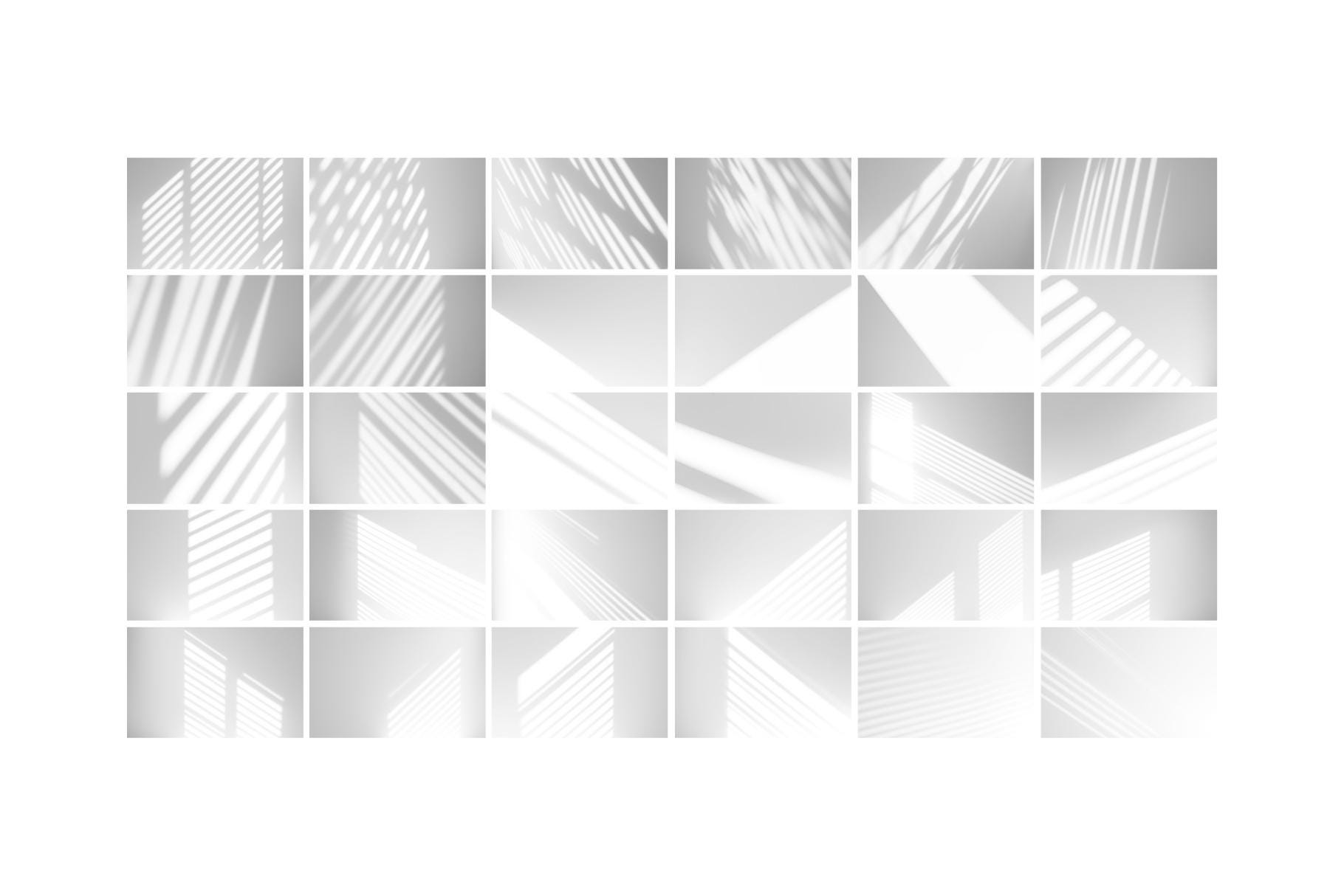 30 Window Shadow Overlays Vol. 02 | Geometric, Architectural (JPG, PSD ...