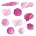 20 Pink Watercolor Splotches, Splatters and Brush Strokes Pink ...