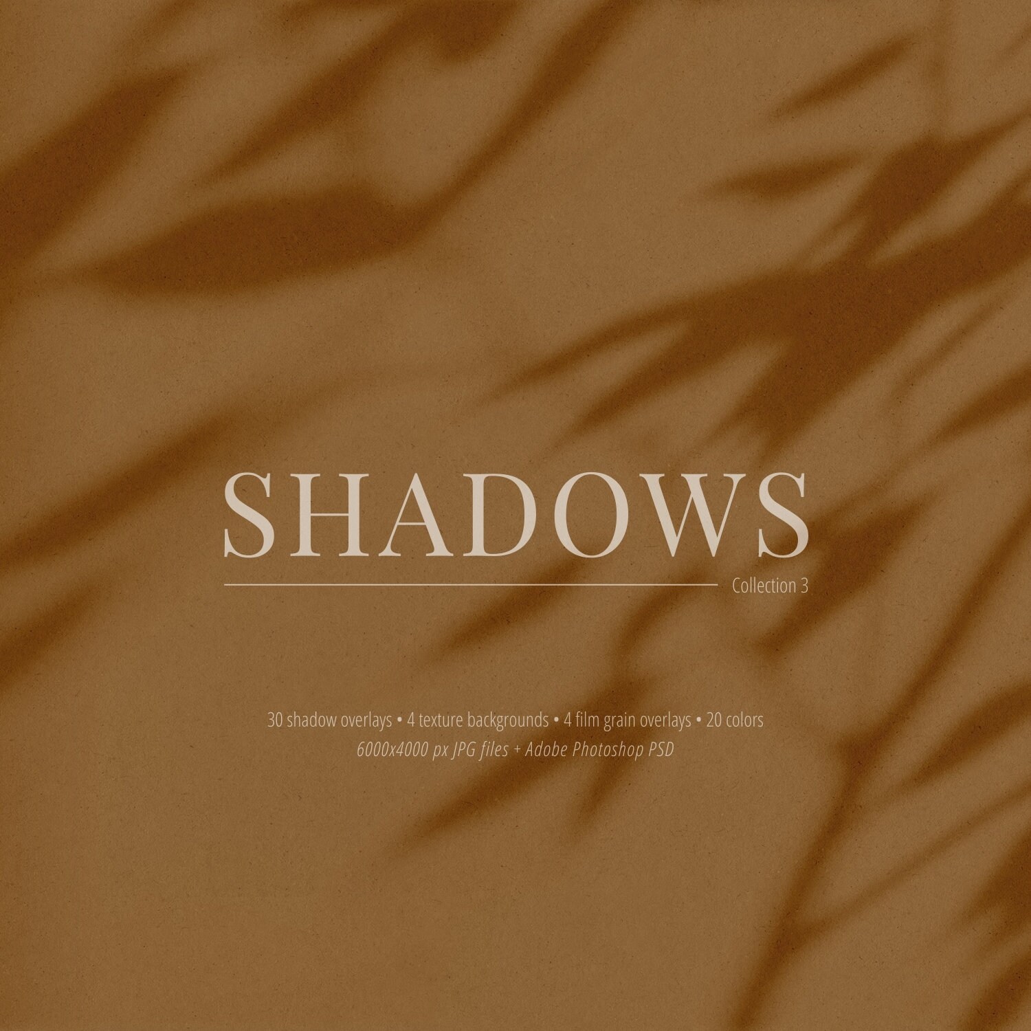 30 Shadow Overlays Vol. 03 Botanical Shadows Shadows Plants Organic ...