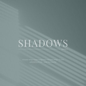 30 Shadow Overlays Vol. 02 | Window Shadows | Geometric Shadows ...