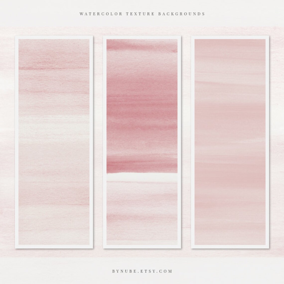 Blush Watercolor Texture Backgrounds Watercolor Digital - Etsy