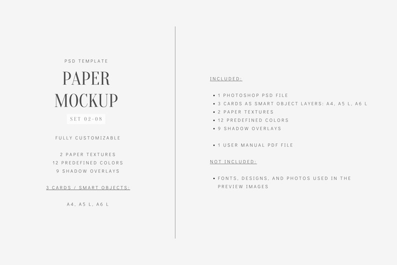 A4, A5, A6 Wedding Card Mockup | A4, A5, A6 Paper Card Mockup | Wedding ...