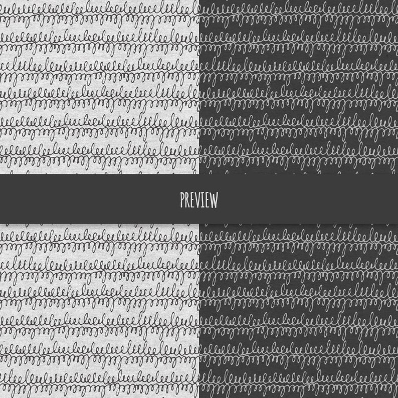 Gray Kraft Digital Paper Hand Drawn Seamless Patterns Kraft - Etsy