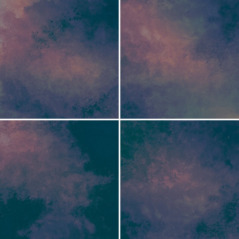 Dark Watercolor Texture Backgrounds Digital Paper: Purple - Etsy