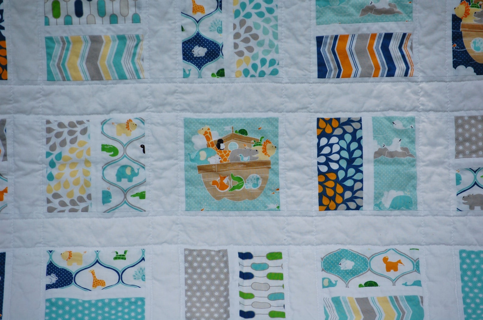 Two by Two Quilt PDF Pattern for Beginners in Baby Crib - Etsy