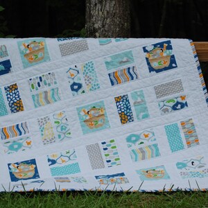Two by Two Quilt PDF Pattern for Beginners in Baby, Crib, Toddler Size ...