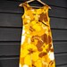 Vintage Hawaiian Mini Dress, Hookano Psychedelic 1960s Cotton Bow ...