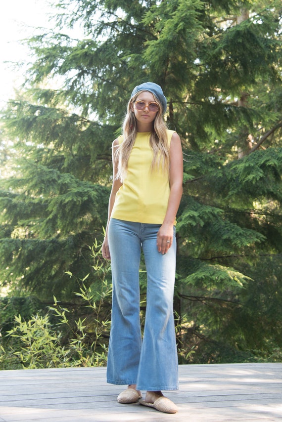 Vintage top Lee yellow - Gem