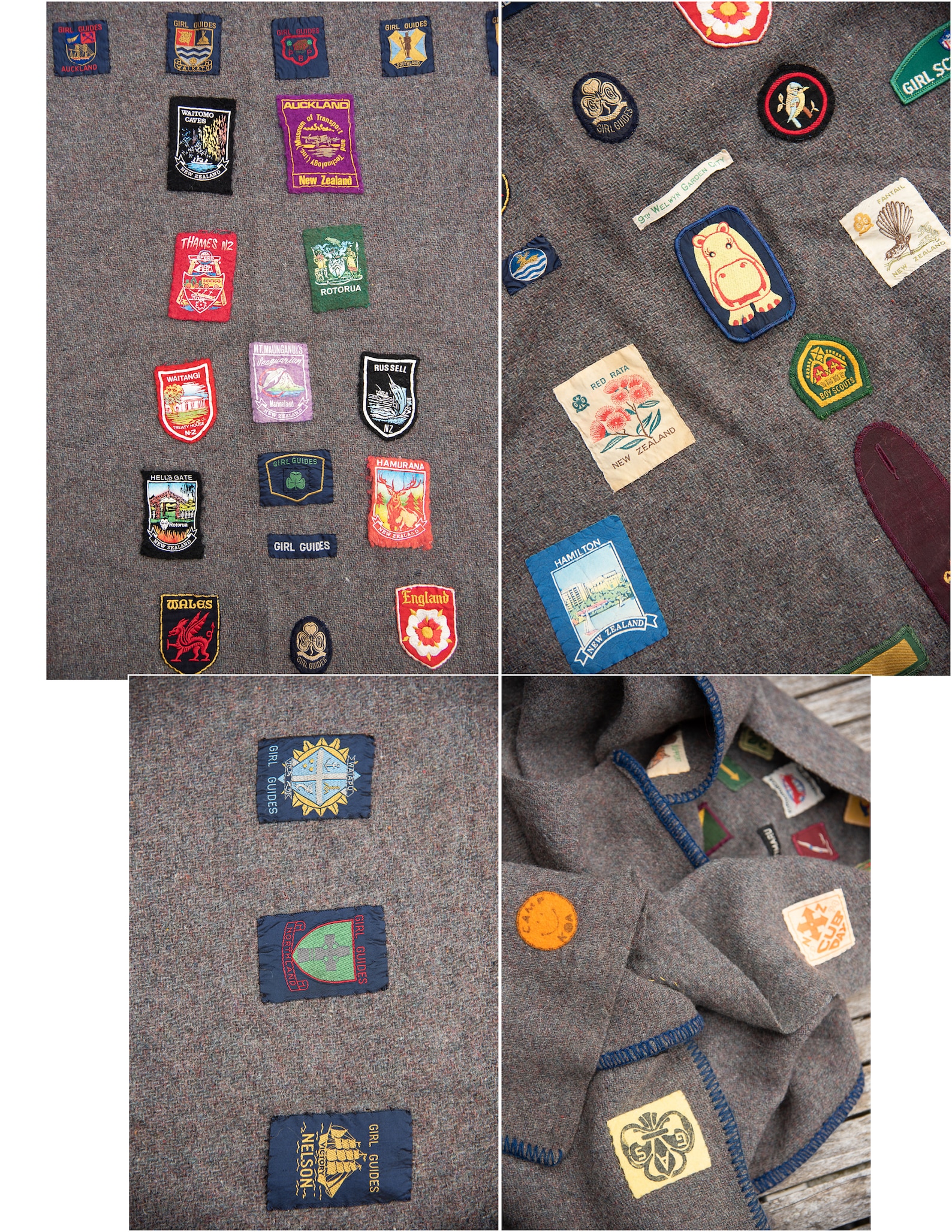 Vintage 60s 70s Boy Scouts Girl Guides Campfire Blanket With Patches - Etsy