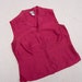 90s Clio Silk Blouse, Pink Purple Pinstripe Plaid Collared Tank Top ...