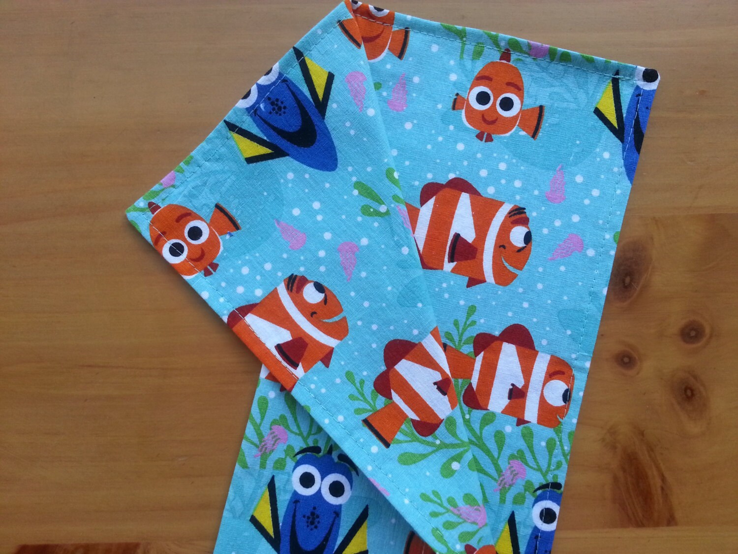 Finding Dory Placemat and Napkin Set, "all Smiles" Fabric Featuring ...