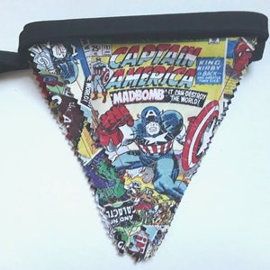 Superhero Party Banner Marvel Comics Bunting Avengers - Etsy