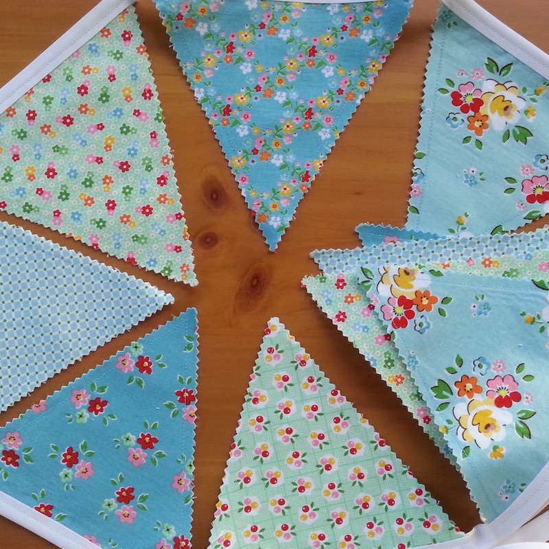 Shabby Chic Bunting - Etsy
