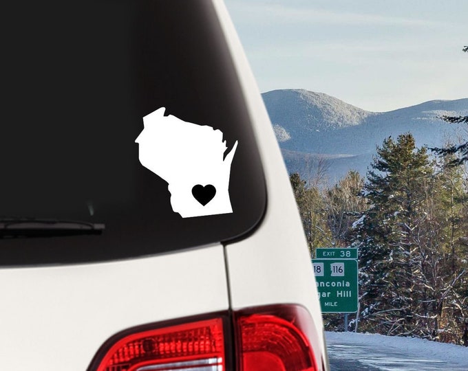 I Love Arizona Custom Vinyl Decal Sticker Choose Your Color and Size - Etsy