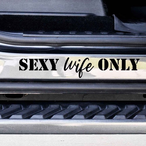 Badass Girlfriend Only Custom Vinyl Decal Sticker Choose - Etsy